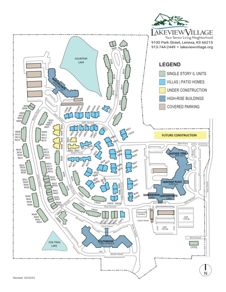 Community Map - Lakeview Village