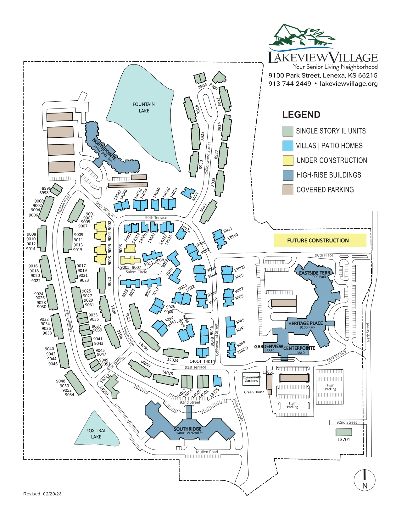 Community Map - Lakeview Village