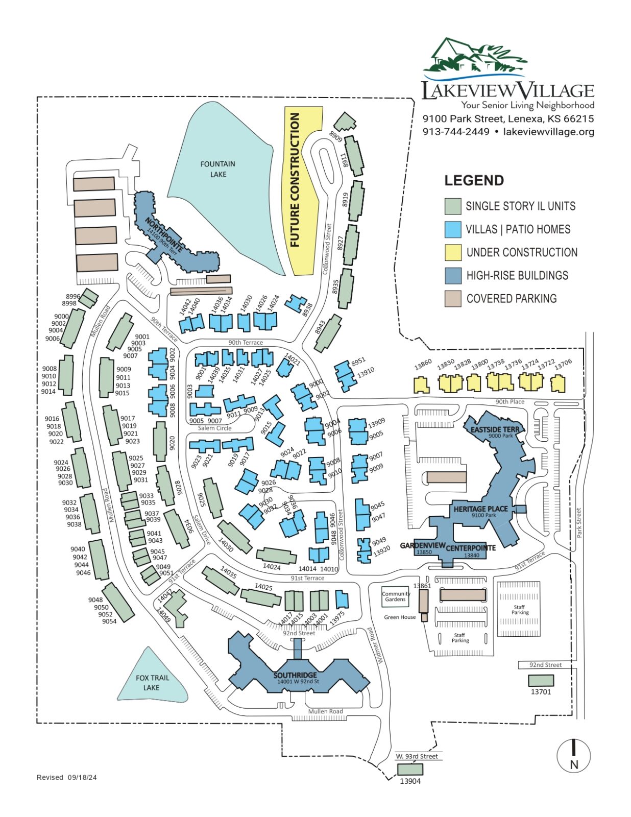 Community Map - Lakeview Village