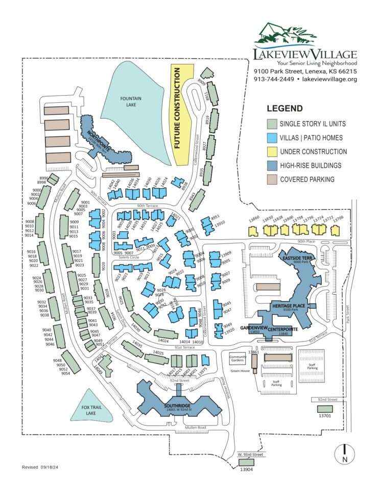 Community Map - Lakeview Village